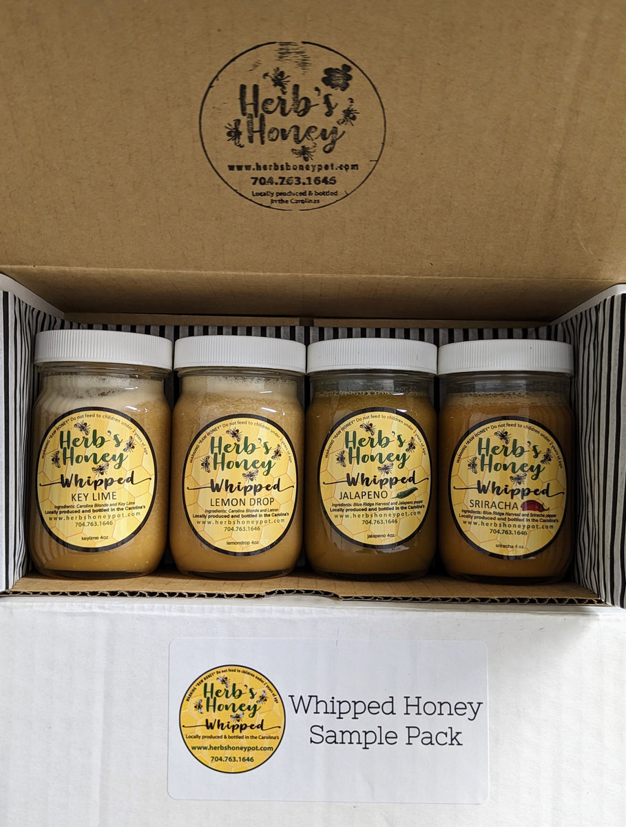 Whipped Honey Sample Boxes – Herb's Honey
