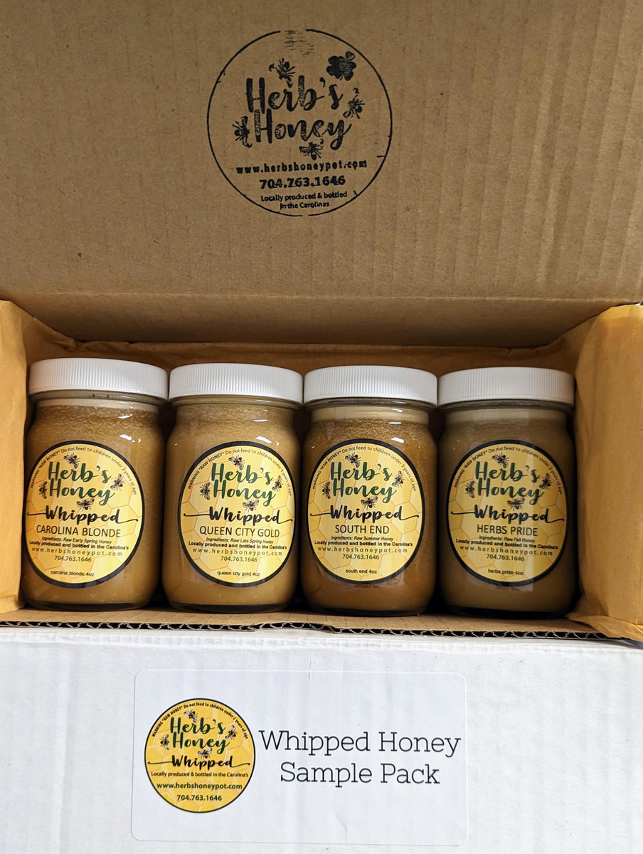 Whipped Honey Sample Boxes – Herb's Honey
