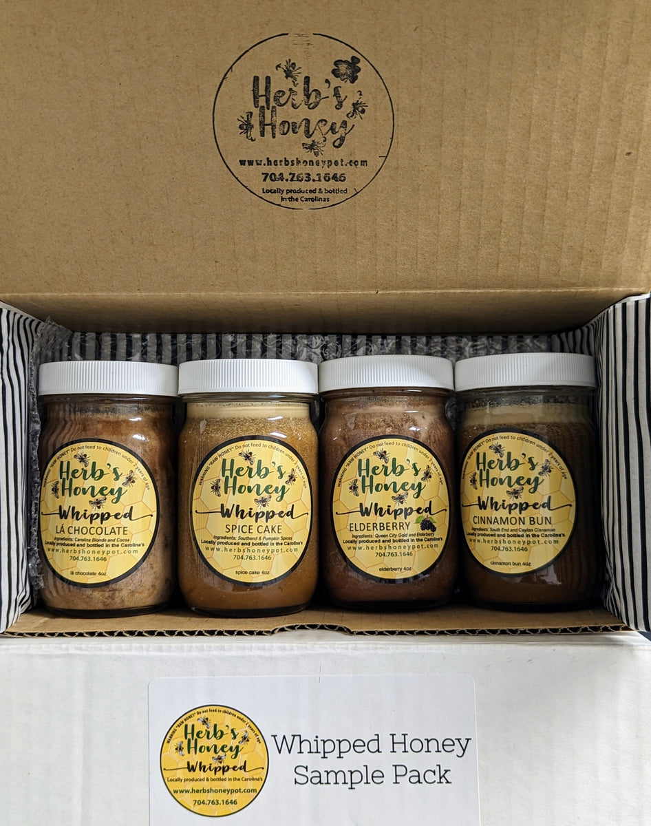 Whipped Honey Sample Boxes – Herb's Honey